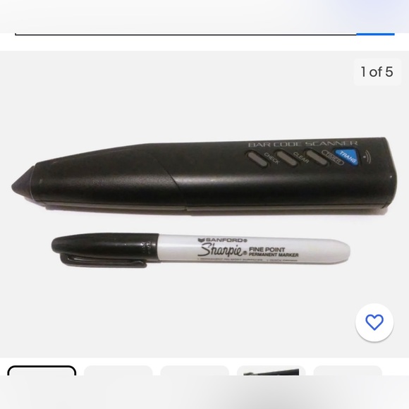 Other | Rare Vintage Wireless Bar Code Scanner Decoder Pen Made In ...